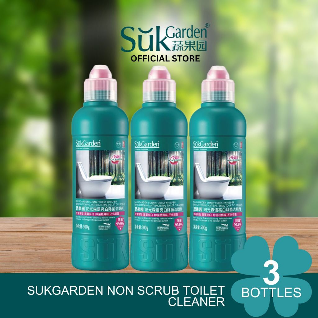Sukgarden Non-Scrub Toilet Cleaner - Quick 1-Minute Descaling & Fresh ...