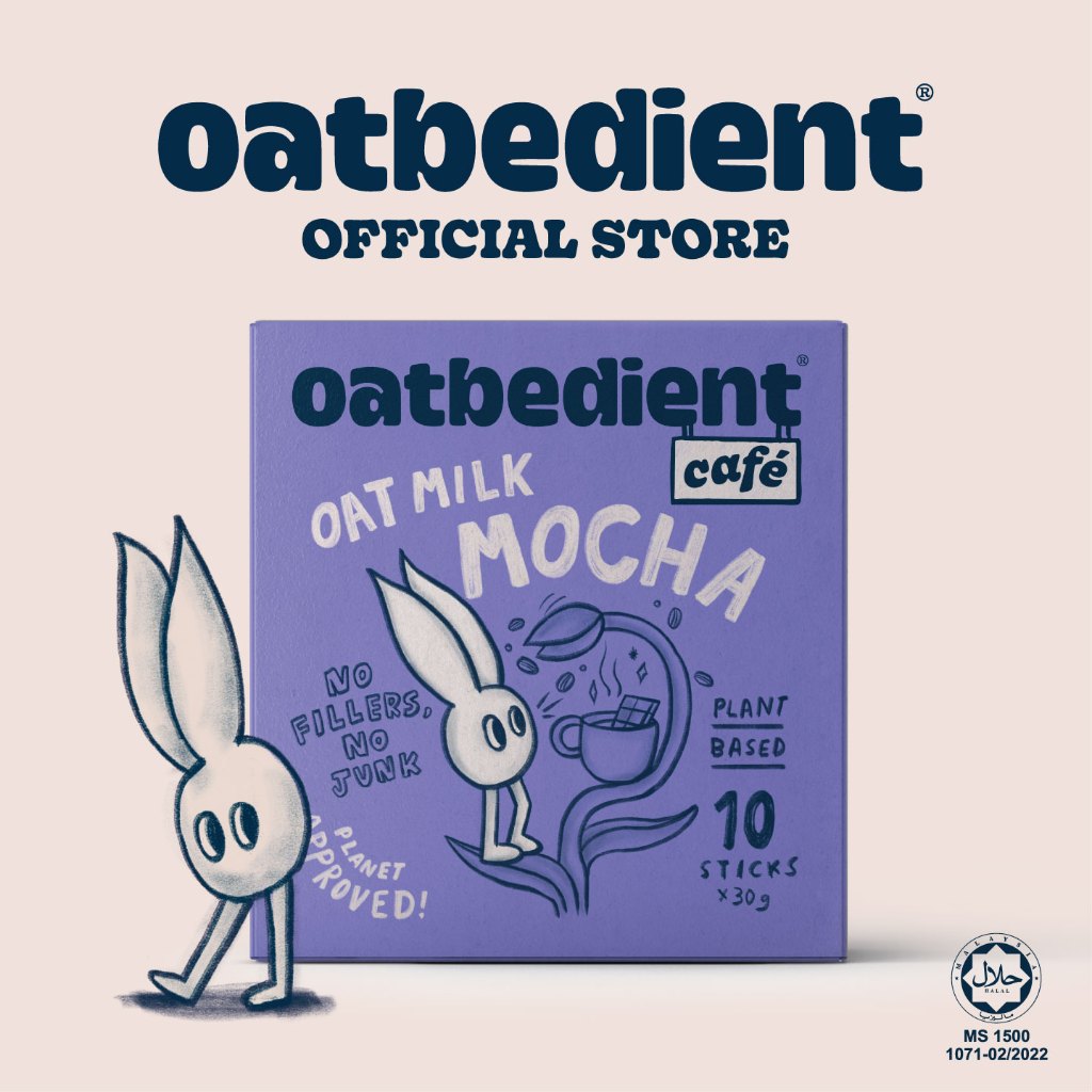 Oatbedient Oat Milk Mocha (10 x 30g) | Shopee Singapore