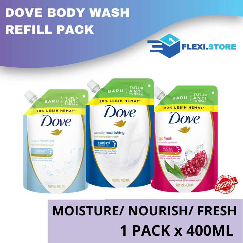 Dove Body Wash Refill Pack, 400ml | Shopee Singapore