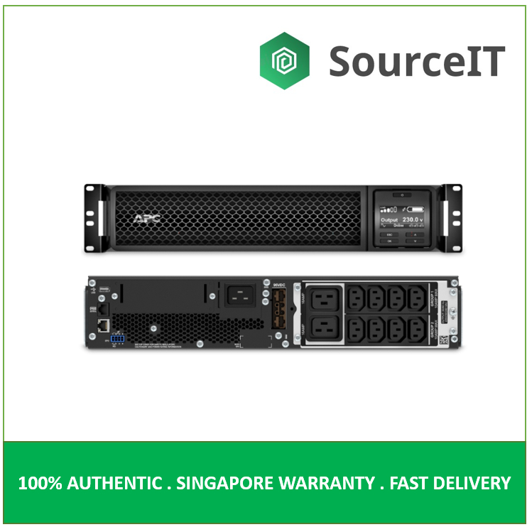 APC Smart-UPS SRT 3000VA RM 230V P/N: SRT3000RMXLI - 3 Years local ...