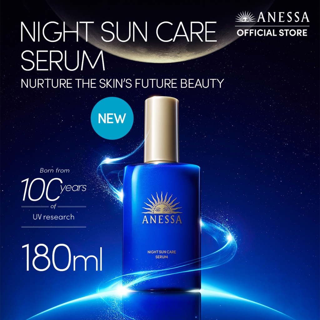 Anessa Night Suncare Serum 180ml | Shopee Singapore