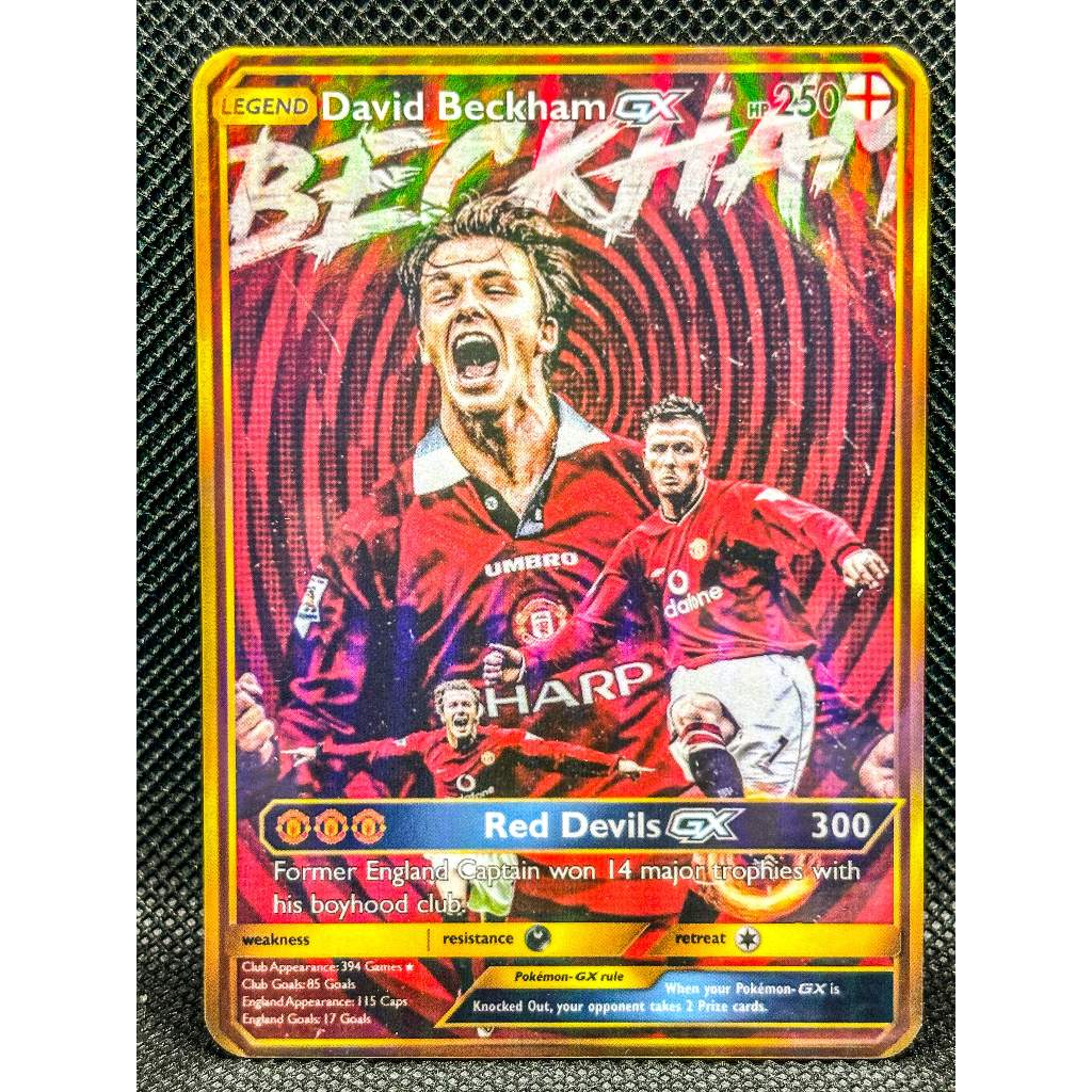 David Beckham GX Pokemon Card (Legend) | Shopee Singapore