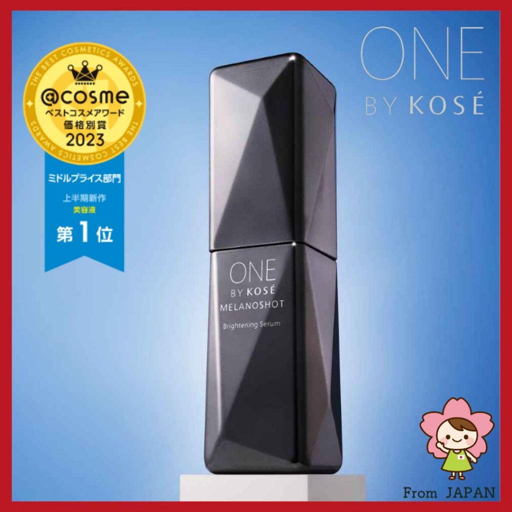 ONE BY KOSÉ Melanoshot W Brightening Serum (40ml) Whitening Serum [Ship ...