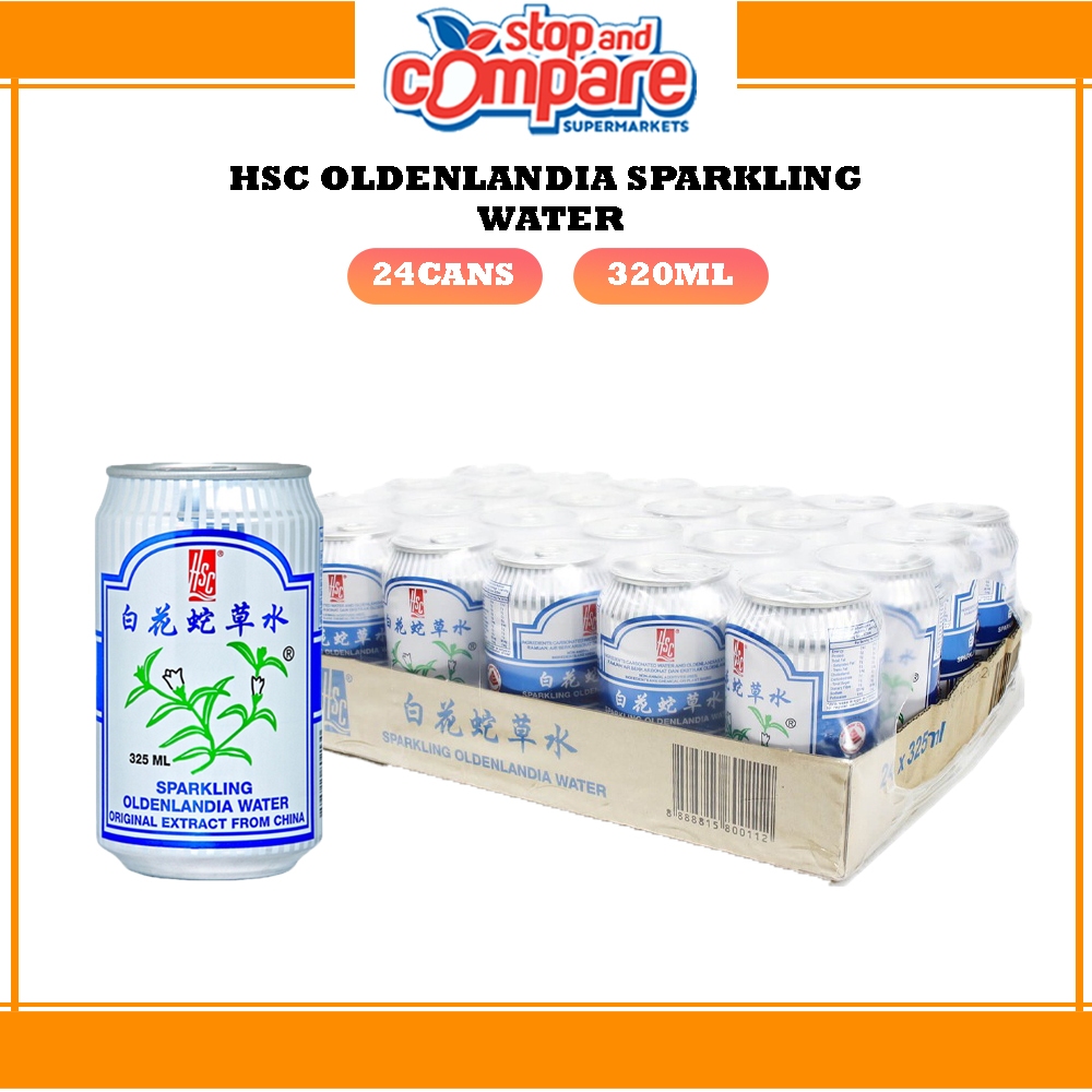 HSC Oldenlandia Sparkling Water (24 x 325ml) - Stop and Compare Supermarket | Shopee Singapore