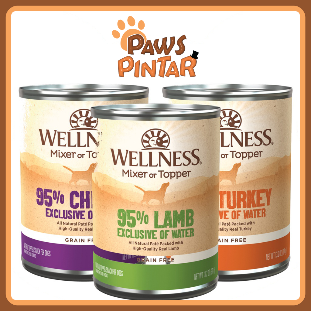 [12 Cans] Wellness 95% Mixer or Topper (3 Flavours) - 374g x 12cans ...
