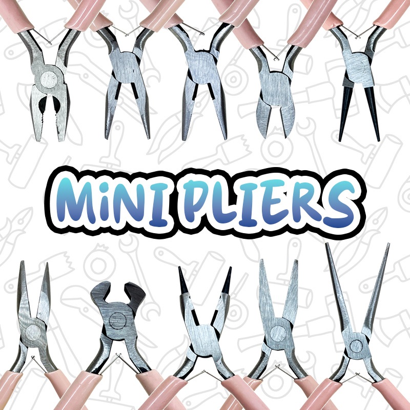 🇸🇬📦🚚 10 Mini Plier Pink | Wire Cutter / Long Nose / Round Nose ...