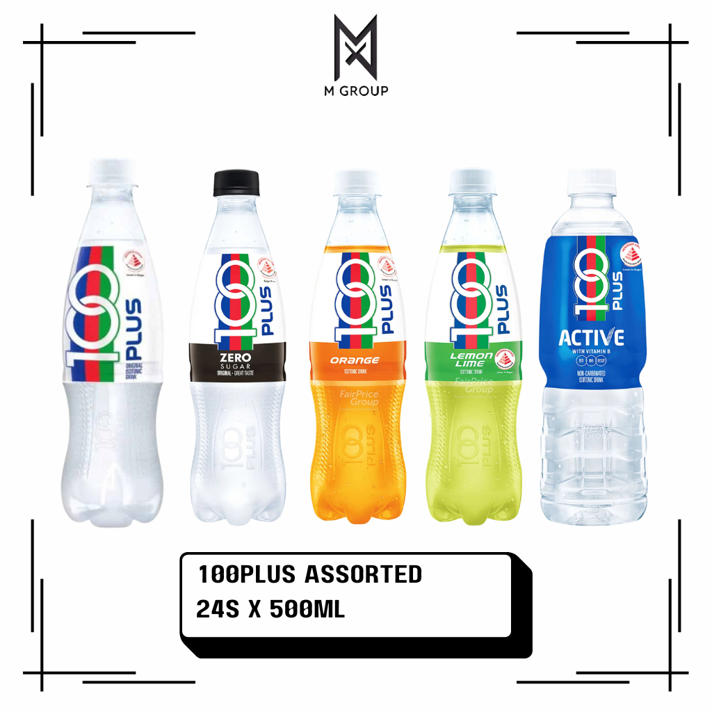 100Plus Original/Zero/Lemon/Orange/Active 500ml | Shopee Singapore