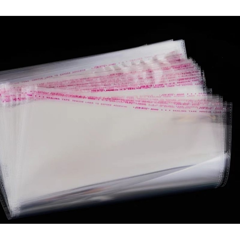 OPP plastic resealable packing bags (50pcs) | Shopee Singapore