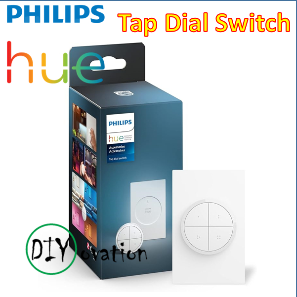Philips Hue Tap Dial Smart Wireless Switch/ HUE Dimmer Switch | Shopee ...
