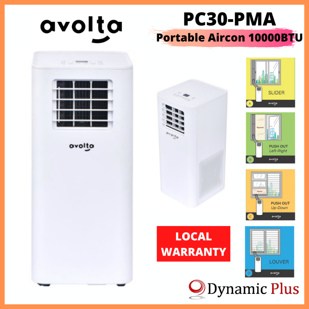 Avolta PC30-PMA Portable Aircon - 10000BTU | Shopee Singapore