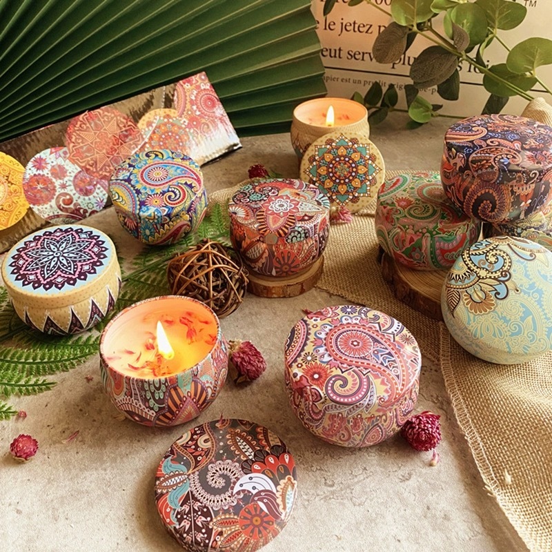 [SG STOCK] 2.2OZ Handmade Fragrance Candles Natural Soy Wax Scented ...