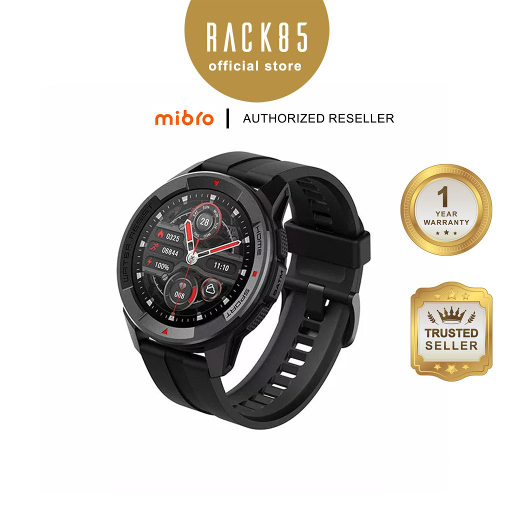 Mibro Watch X1 Smartwatch Fitness Tracker 1.3-Inch AMOLED Screen Heartrate Tracker | Shopee ...