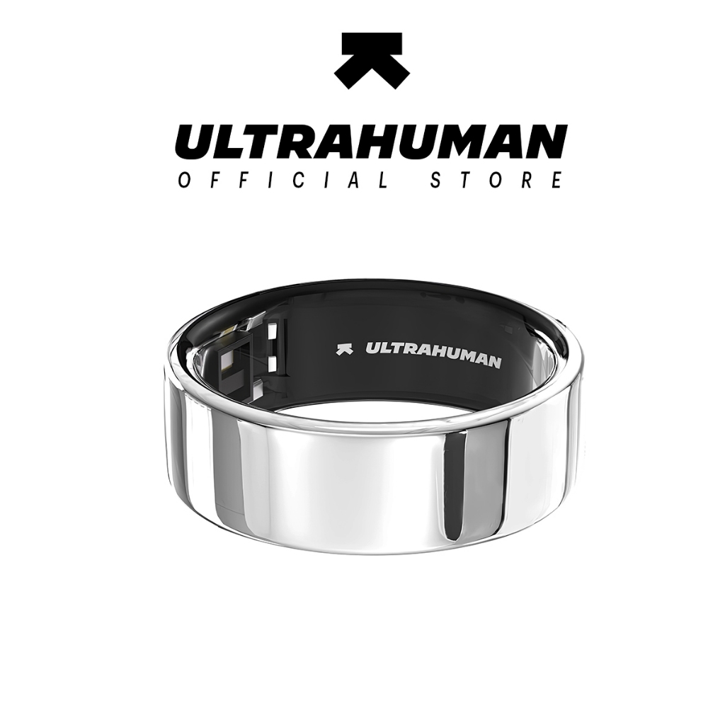 Ultrahuman Ring AIR [Space Silver] - The World’s Most Comfortable and ...