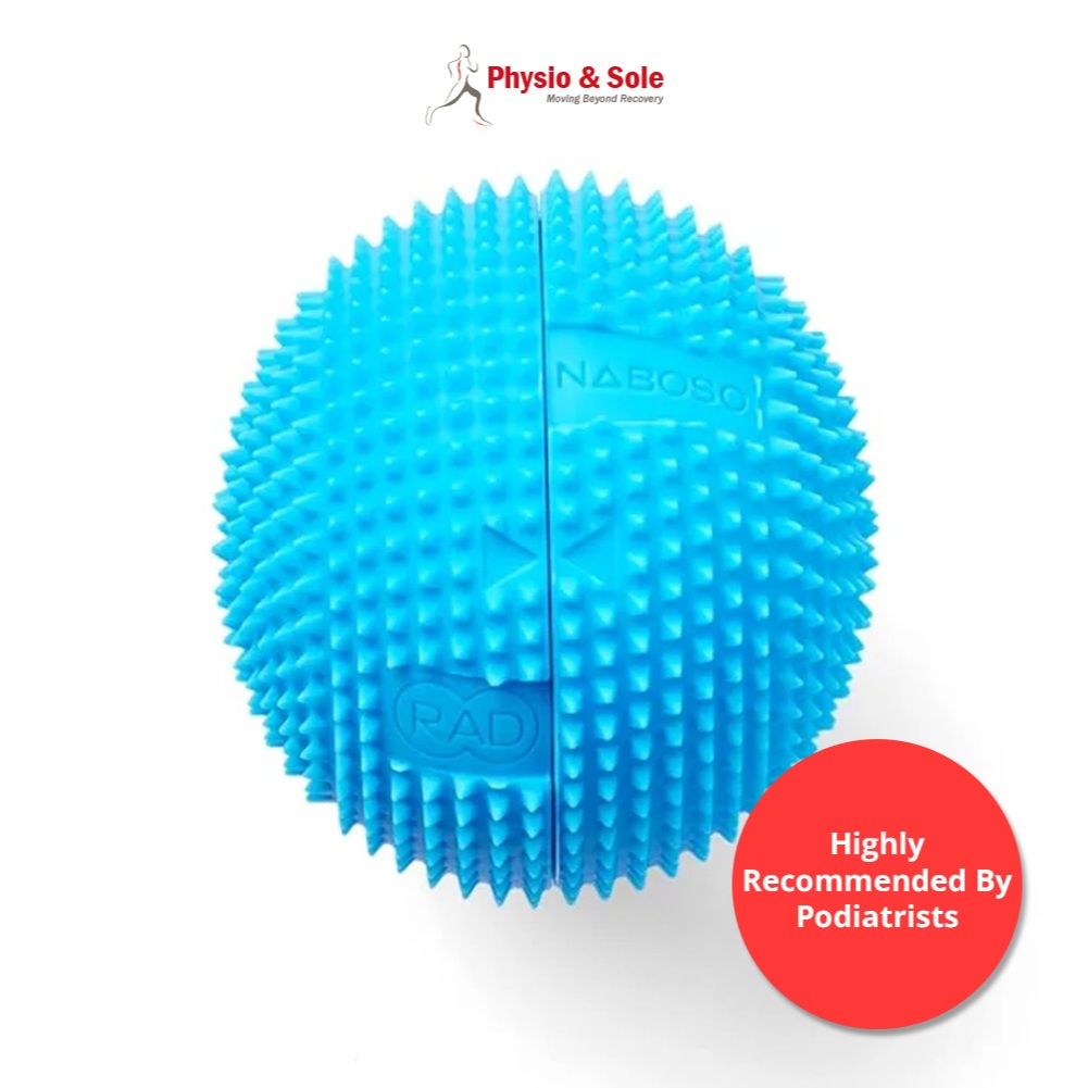 Naboso Neuro Ball, Foot Myofascial Release Tool, Textured Massage Ball ...