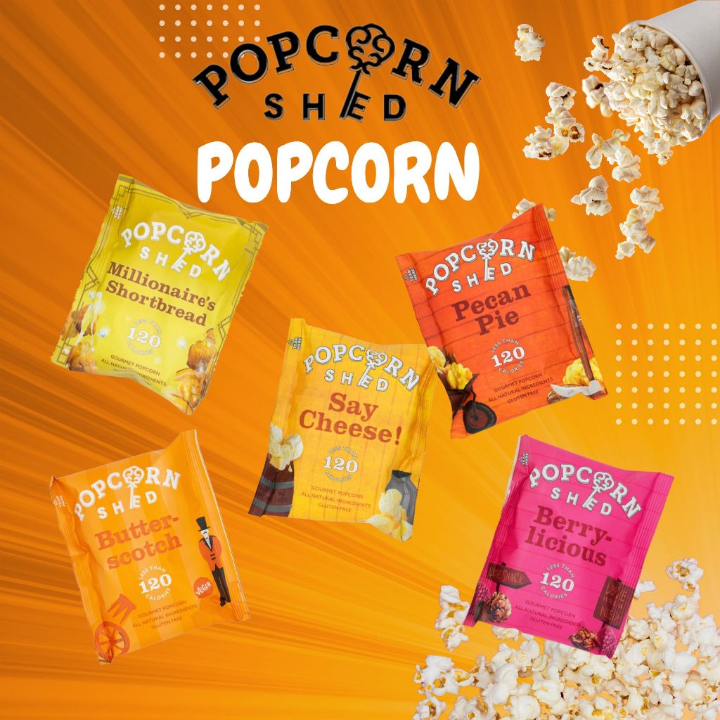Popcorn Shed Popcorn Snack Pack | 24g | Shopee Singapore