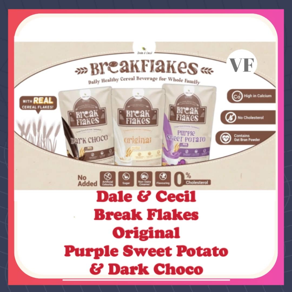 [NEW] Dale & Cecil Break Flakes Purple Sweet Potato / Original /Choco ...