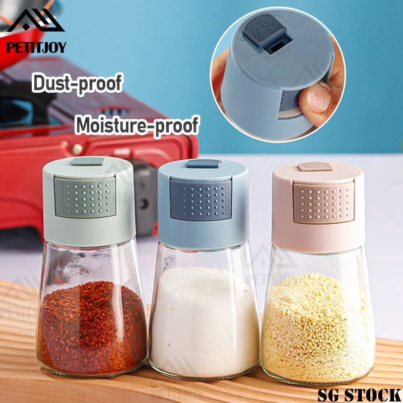 【SG】Salt Container 180ml Seasoning Container Salt Dispenser Spice ...