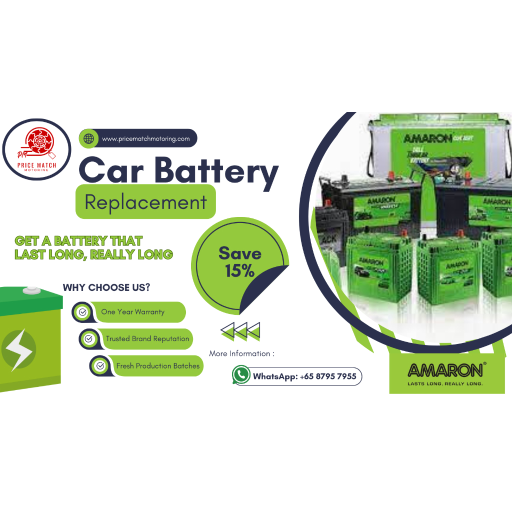 AMARON ( AGM / EFB ) Start-Stop Vehicle *STORE PICK UP/INSTALLATION ...