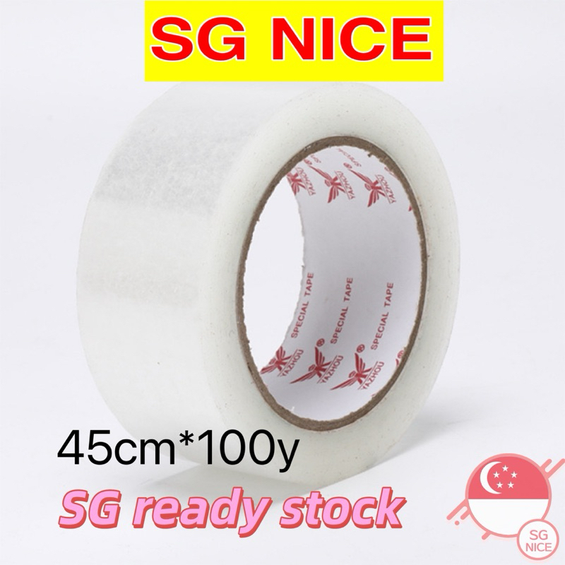 SG stock CHEAPEST high Quality OPP Tape / 4.5cm*100cm / Clear Tape ...
