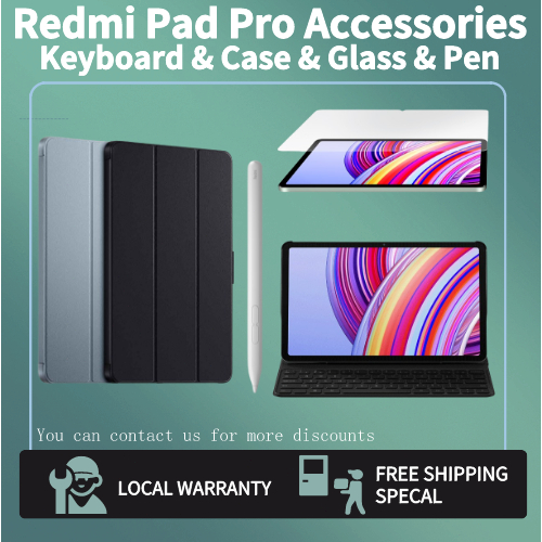 Redmi Pad Pro accessories丨Keyboard & Magnetic protection case ...