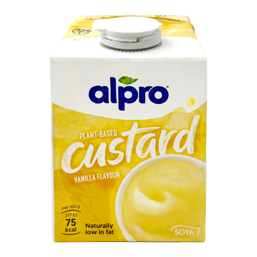 Alpro Deliciously Dairy Free Vanilla Custard 525g [CHILLED] | Shopee ...