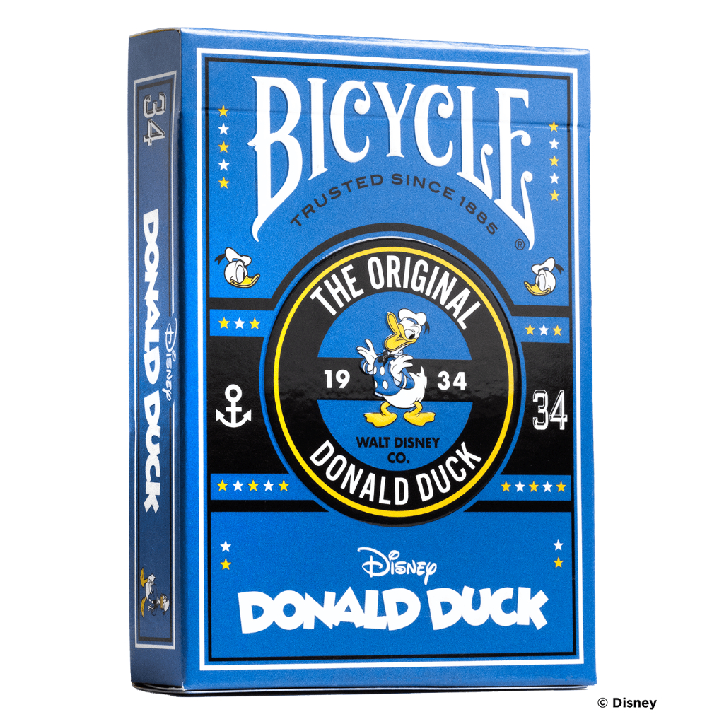 Bicycle Disney Classic Donald Duck Inspired Playing Poker Cards by ...