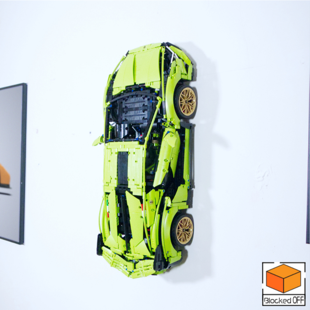 Flush Wall Mount For Lego Technic Lamborghini Sian (42115) | Shopee ...