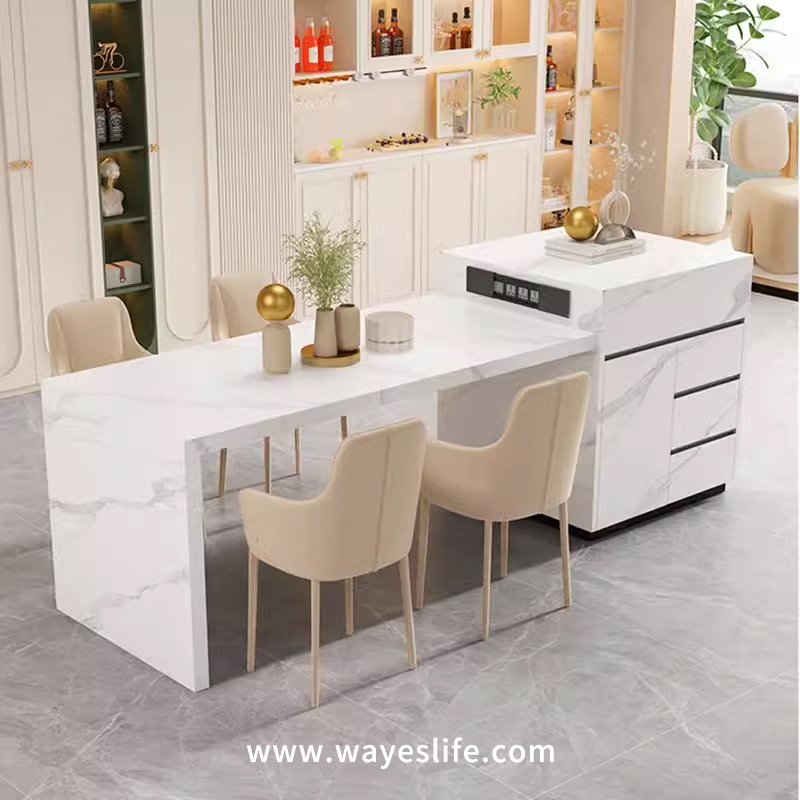 Whole Sintered Stone Dining Table & Retractable Island Dining Table ...