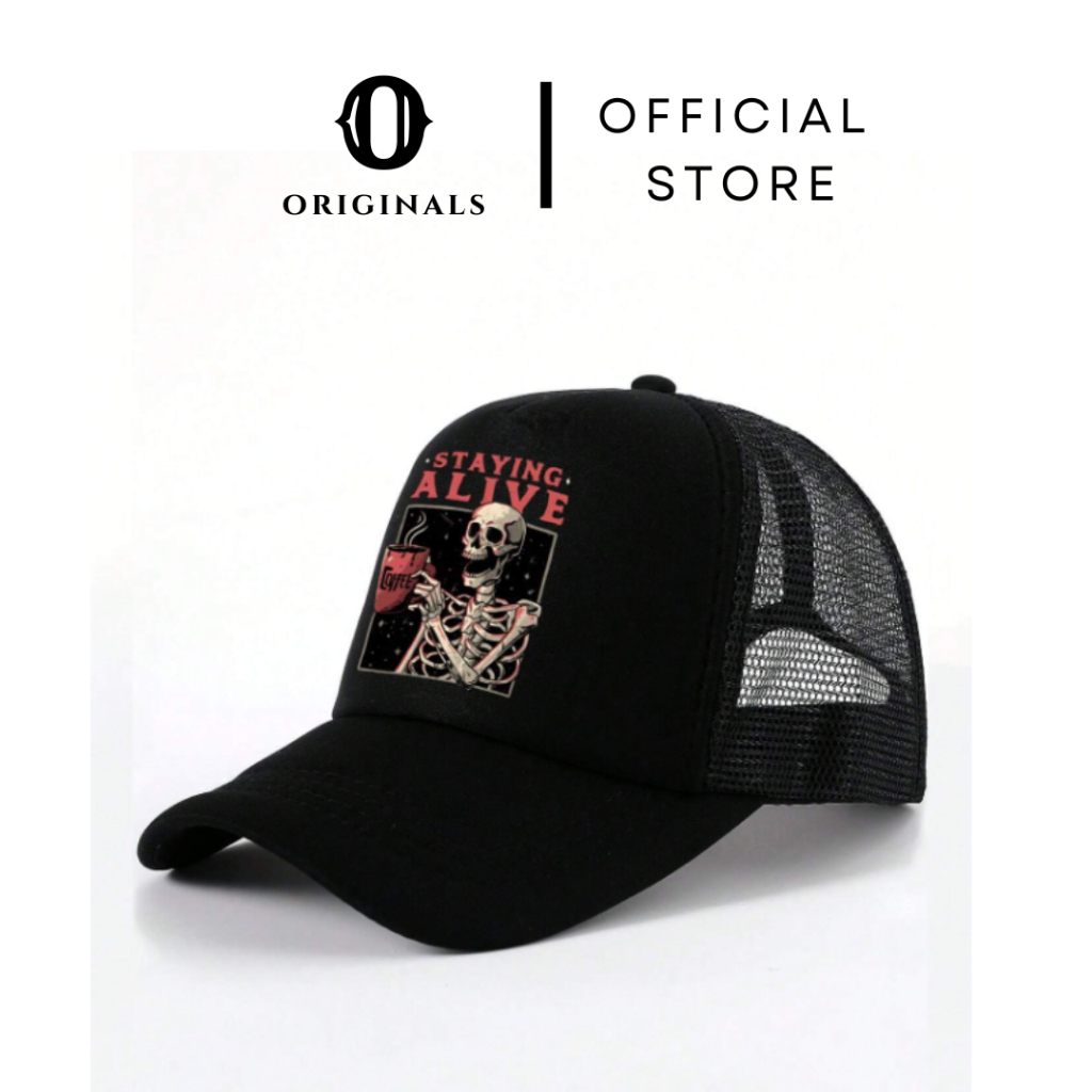 Staying Alive Skeleton ( Luxury cap) | Shopee Singapore