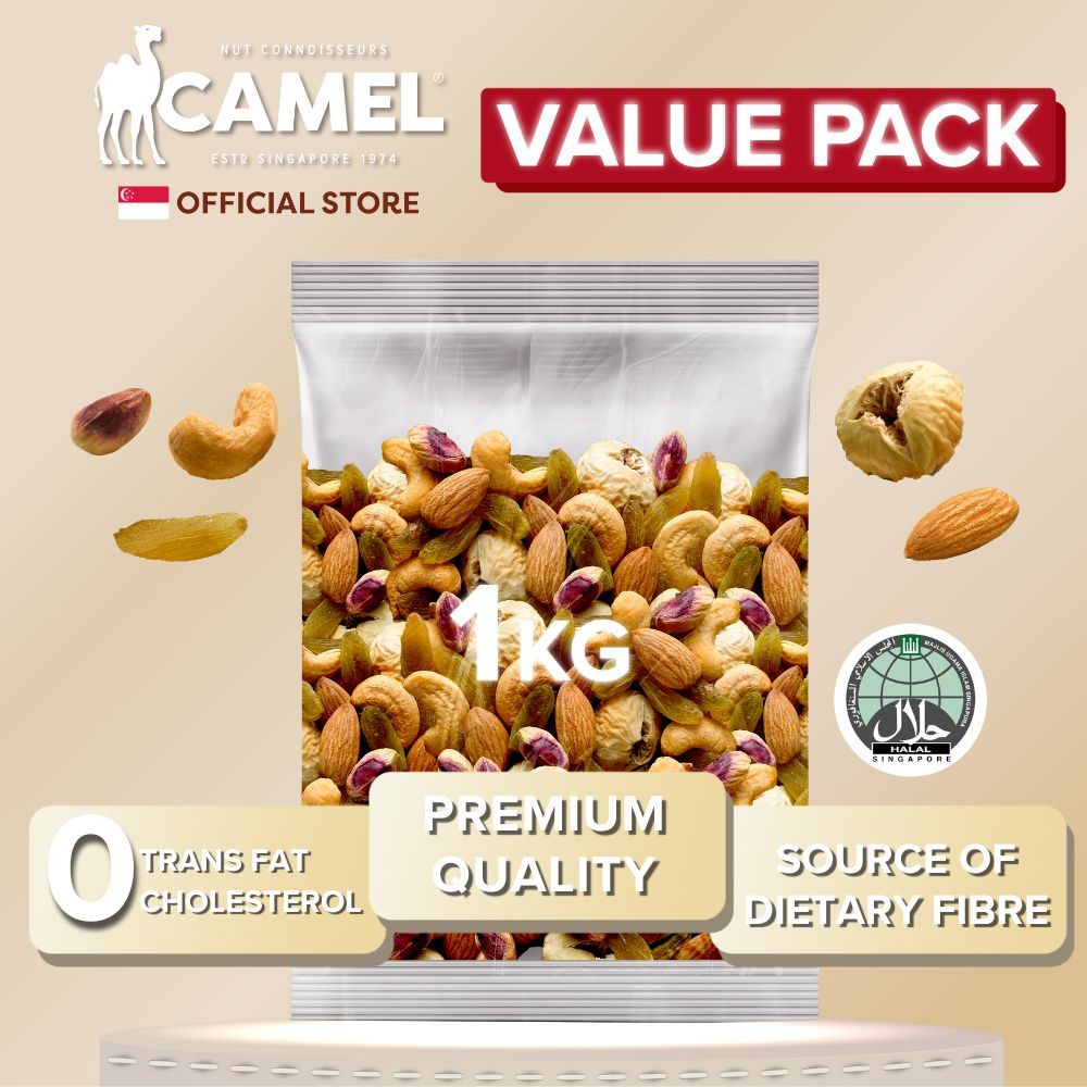 Camel Nuts Natural Cocktail Mix 1kg – A Wholesome Blend of Halal ...