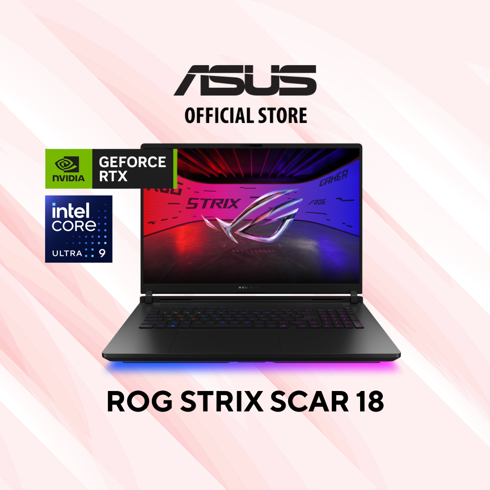 ASUS ROG Strix Scar 18 G835 18" Gaming Laptop (Intel Core Ultra 9 | RTX ...