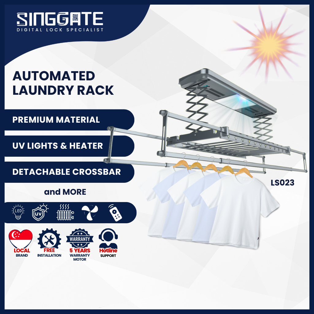 【UV & Heat Drying】FREE Installation | SINGGATE [LS023] Automated ...