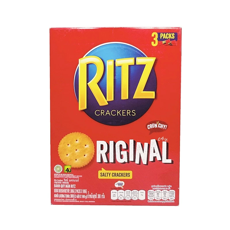 [SG BEST SELLER] Ritz Crackers 300g – Buttery, Crunchy, Snack Biscuits ...