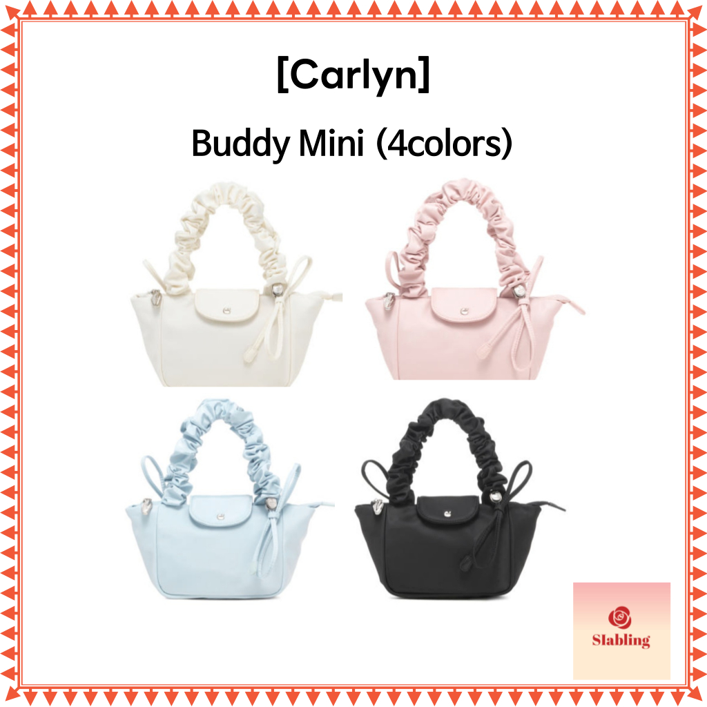 [Carlyn] Buddy Mini / Tote Bag, Shoulder Bag / 4colors(Ivory, Pink ...