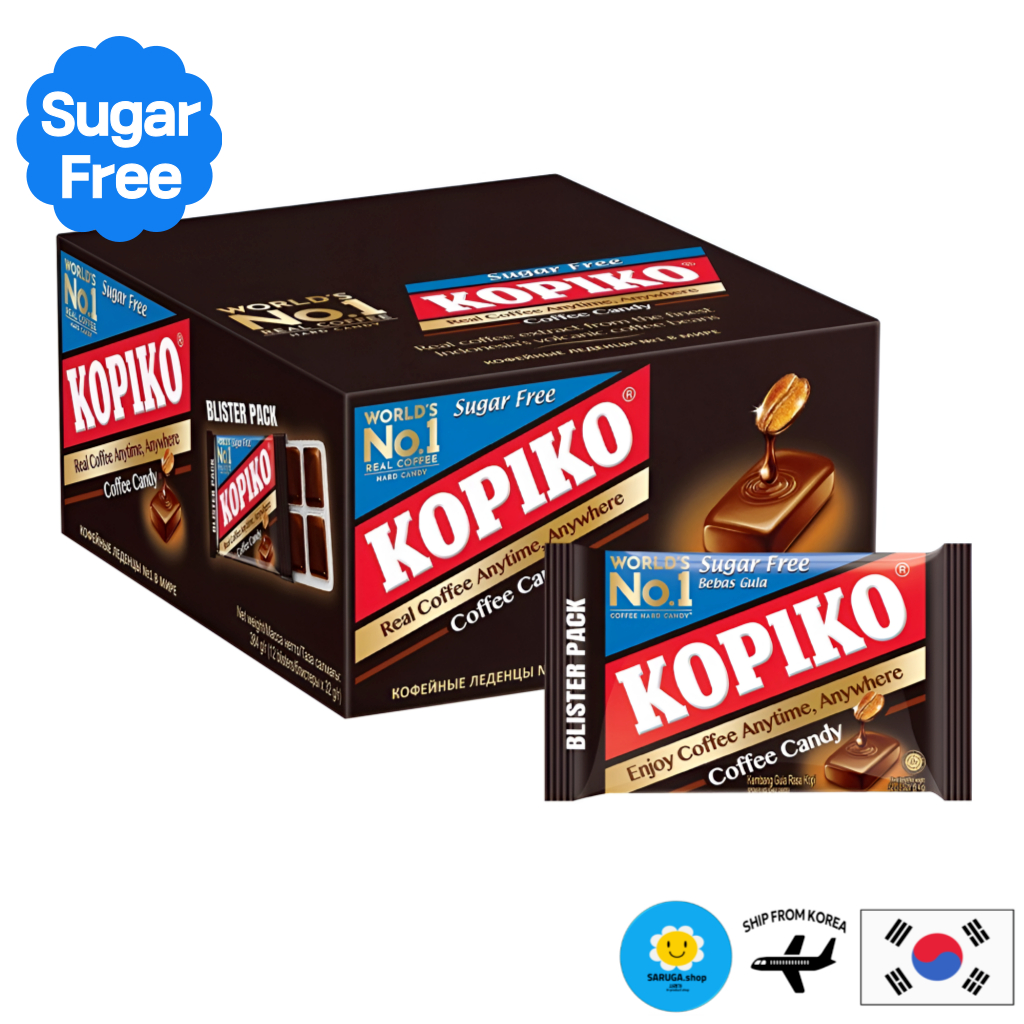 Kopiko Sugar Free Coffee Candy 8pcs 32g x 12pack (box) EXP 2027. JAN ...
