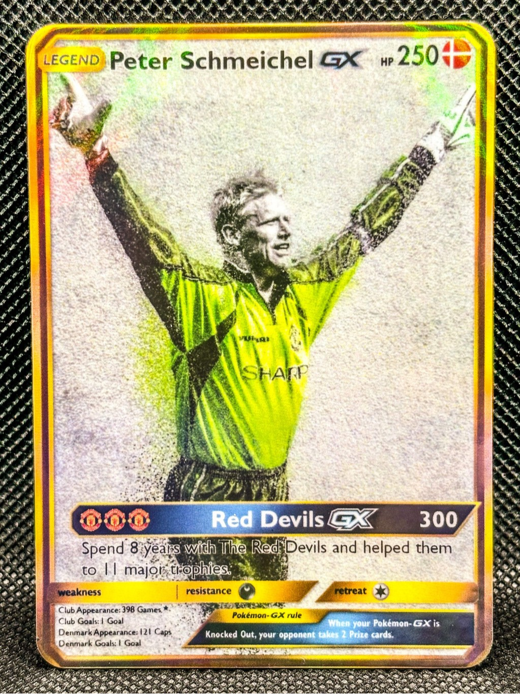 Peter Schmeichel GX Pokemon Card (Legend) | Shopee Singapore