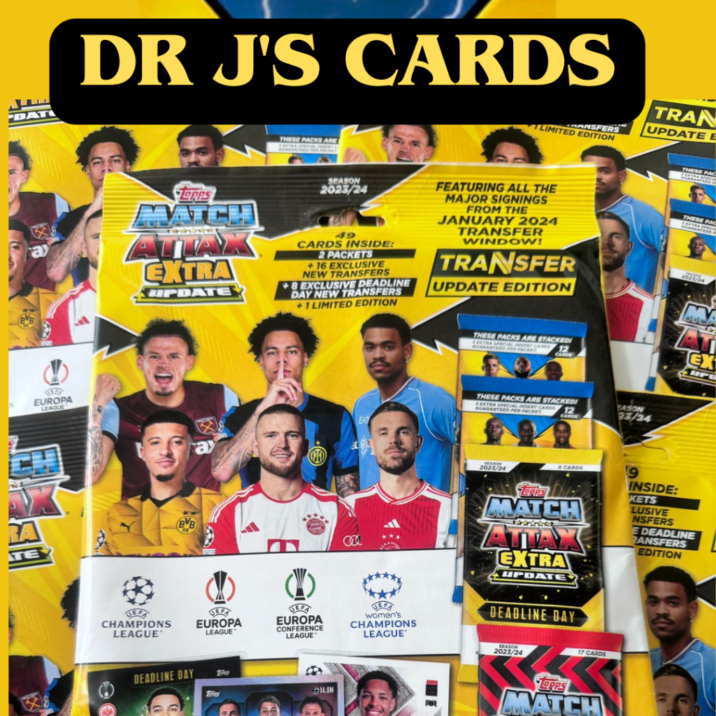 Match Attax Extra 2024 Transfer Update Edition Pack | Shopee Singapore