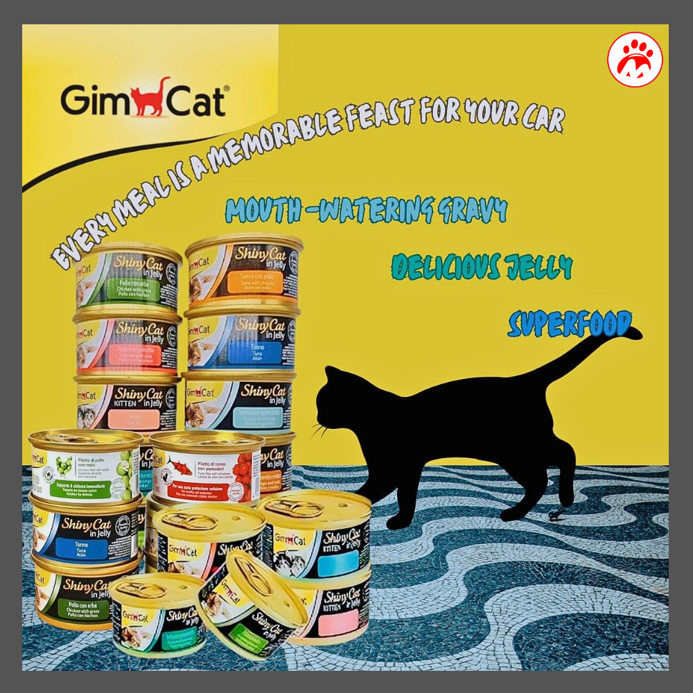 GimCat ShinyCat Can Food 70g | Shopee Singapore
