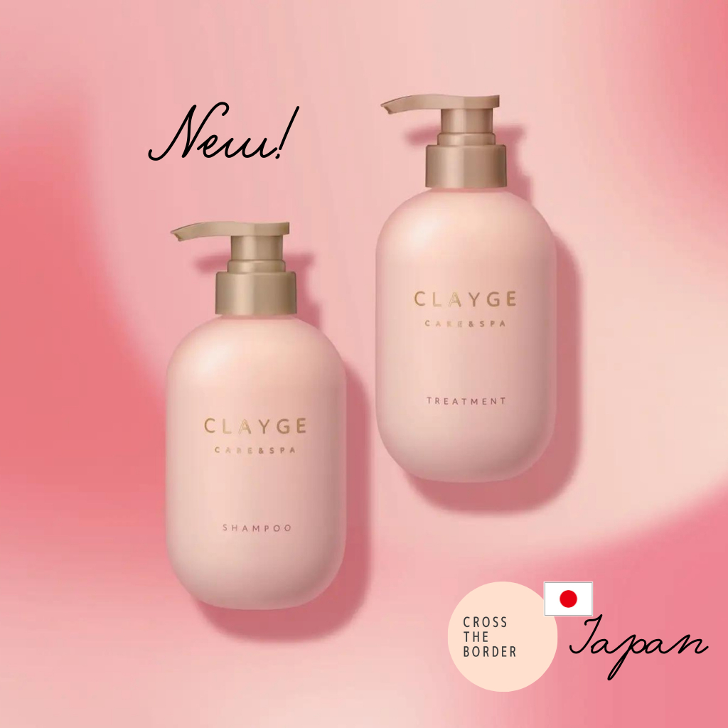 CLAYGE Hair Shampoo 500ml Treatment Conditioner 500g Head Spa Clay Mask For Neutral Dry Oily ...