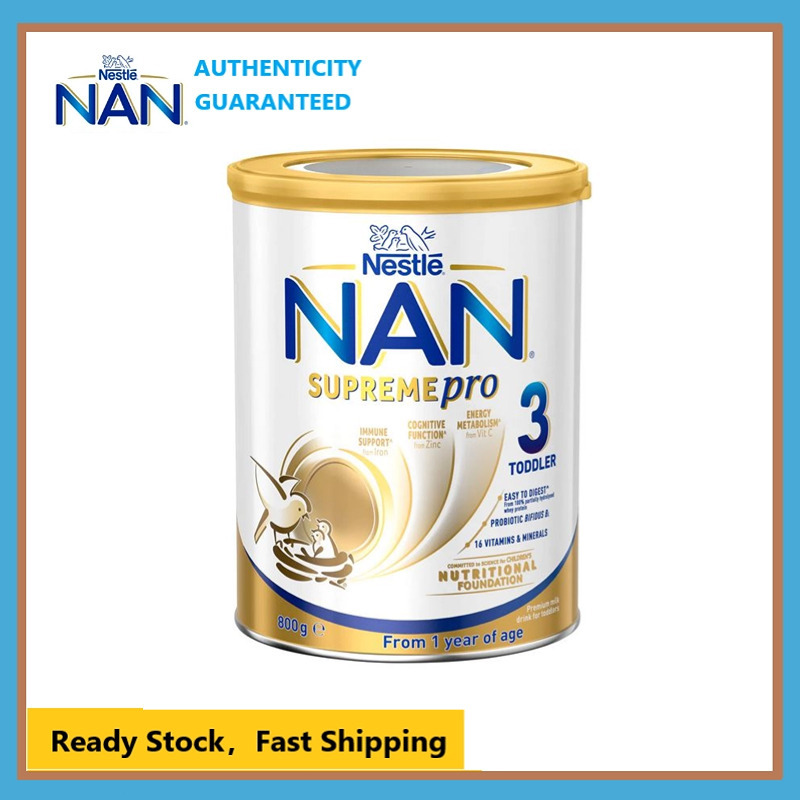 【3 tins bundle】Nestle NAN HA Supremepro 3 From Supreme Pro3 1 Year Baby ...