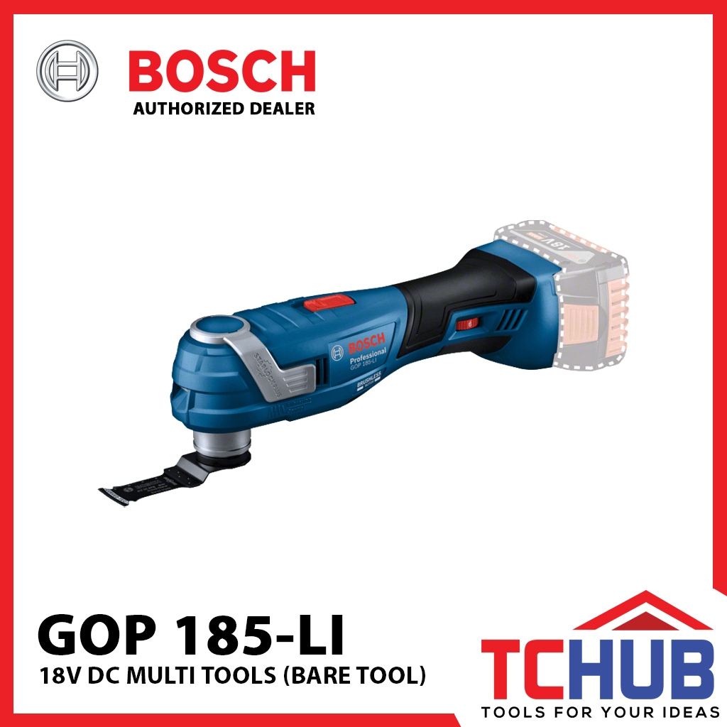 [Bosch] GOP 185-LI 18V Cordless Multi Tool (Bare Tool) | Shopee Singapore