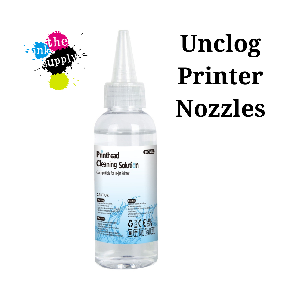 Nozzle Print Head Cleaning Solution for Inkjet Printers [theinksupply ...
