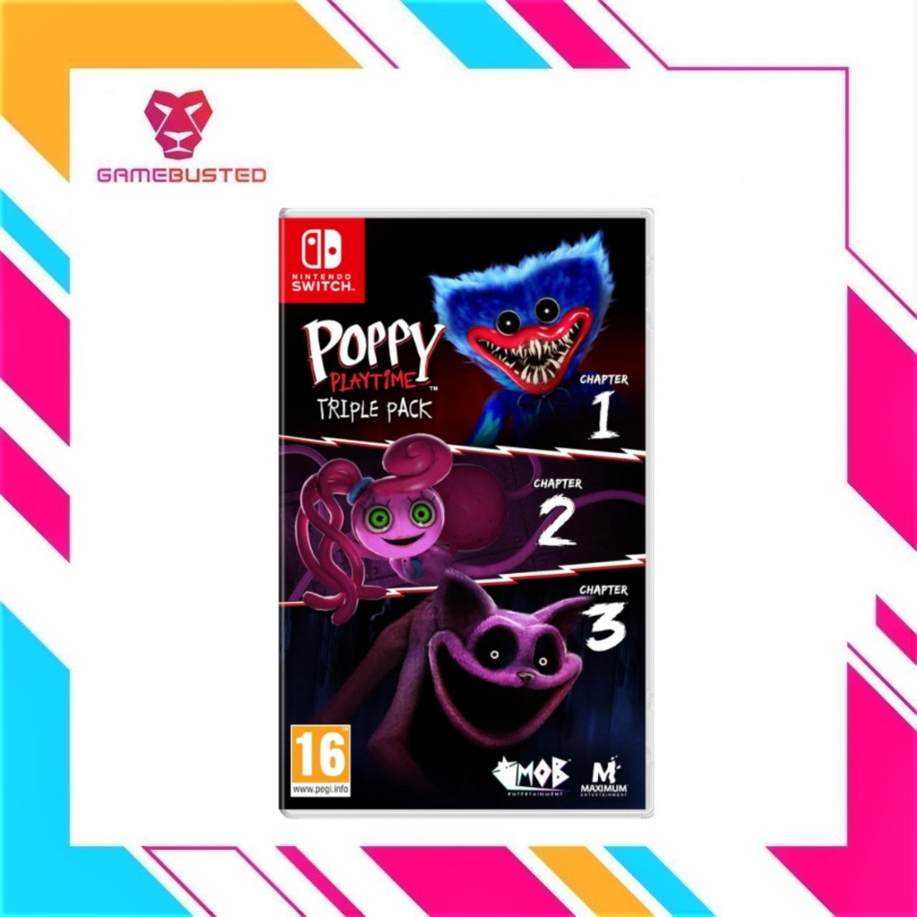 [Pre-order] Nintendo Switch Poppy Playtime Triple Pack - Release on ...