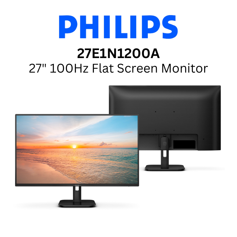 PHILIPS 27E1N1200A 27" IPS LCD MONITOR FHD | 100Hz | 4Ms | DP | HDMI ...