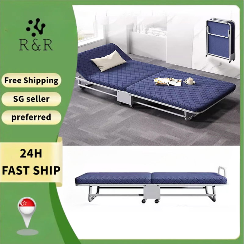 Foldable Bed Two Fold Single Folding Bed Free Installation Folding Bed ...