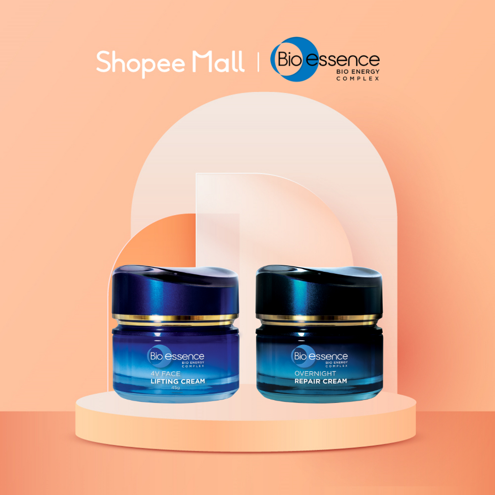 BIO ESSENCE Bio-VLift Creams 45g x2 - Moisturiser | Shopee Singapore