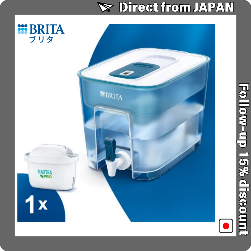 BRITA Tank type water purifier Flow 8.2L 【Direct from JAPAN】 | Shopee ...