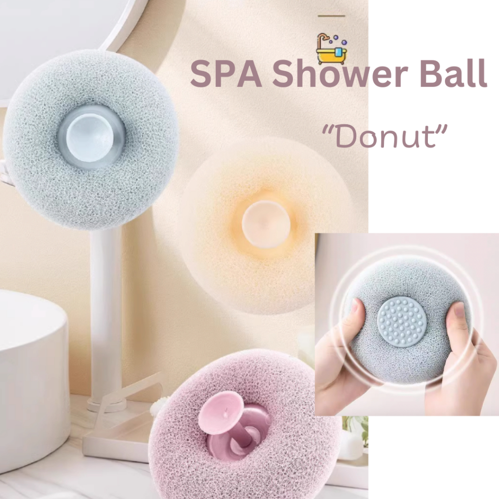 Bath Shower Sponge (2pcs) | Shower Ball | Bath Bubble Ball | Shower ...