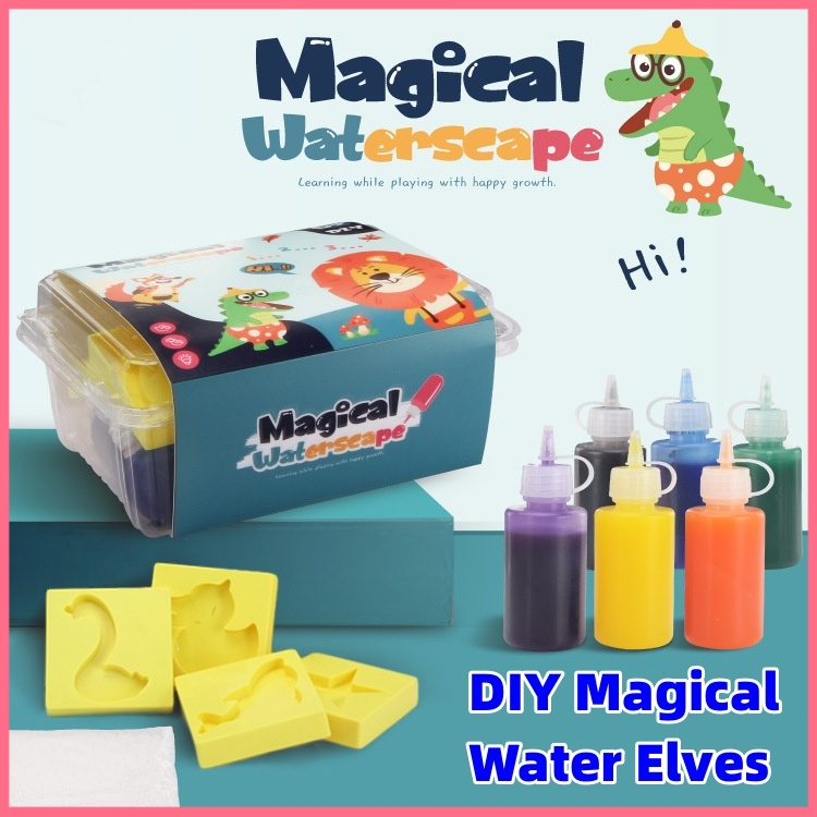 EmmAmy®DIY Magic Water Elves Aqua Jelly Educational Sensory Fun Science ...