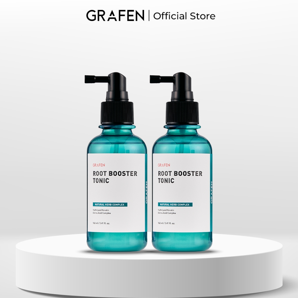 [GRAFEN] Root Booster Tonic 160ml x2 [ Refreshing & Scalp Cooling, 100% ...